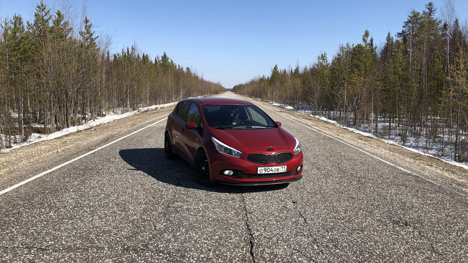 KIA Ceed (2G) 1.4 бензиновый 2012 | Ripe Cherry на DRIVE2