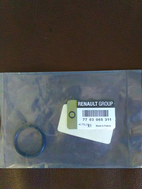 7703065311 Прокладка фланца подв труб вод RENAULT | Запчасти на DRIVE2