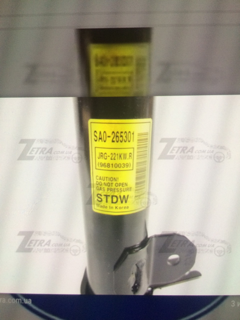 96810039 Амортизатор GM | Запчасти на DRIVE2