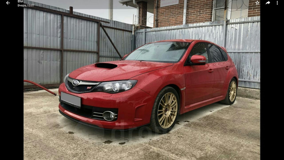 Описание и планы — Subaru Impreza WRX STI (GV/GR), 2,5 л, 2007 года ...