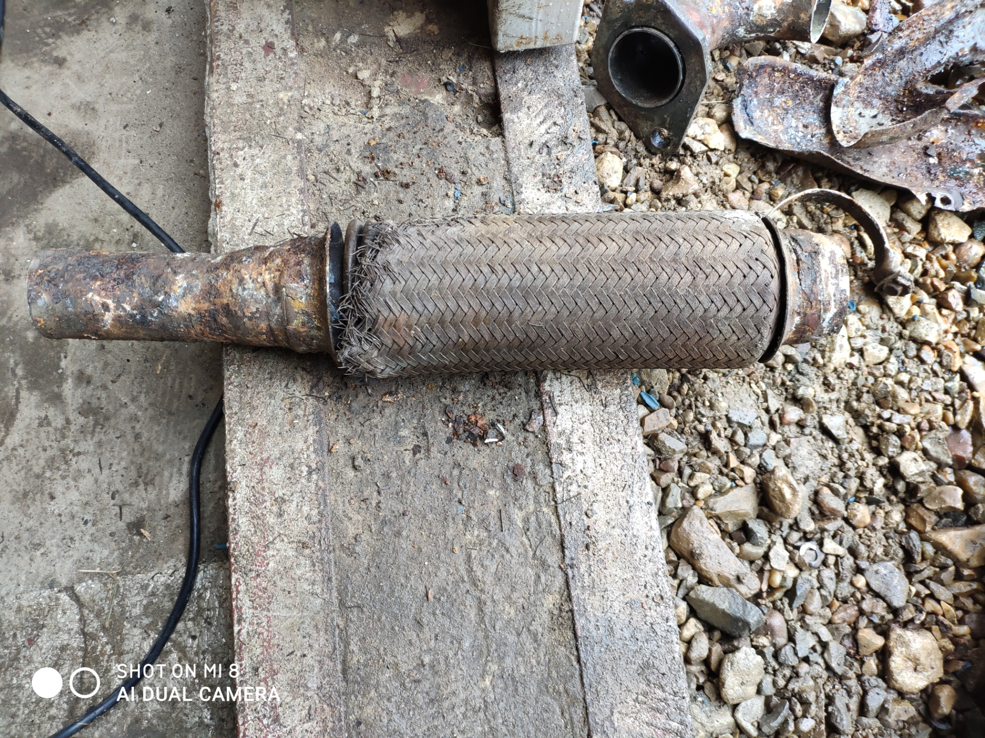 Переварка выхлопа — Daihatsu Yrv, 1,3 л, 2003 года | своими руками | DRIVE2