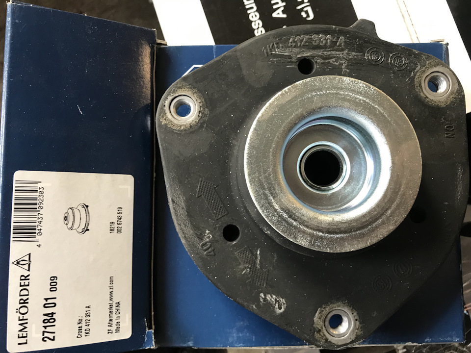 1KD412331A Опора стойки амортизатора VAG | Запчасти на DRIVE2