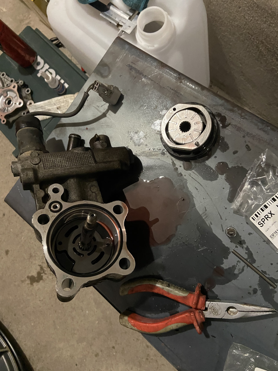 Переборка помпы 1 jz gte tt часть 2 — Toyota Mark II (90), 2,5 л, 1994 ...