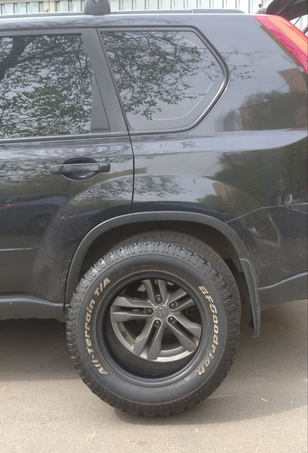 Колеса для бездорожья. Ч.1 Диски. — Nissan X-Trail II (t31), 2,5 л ...