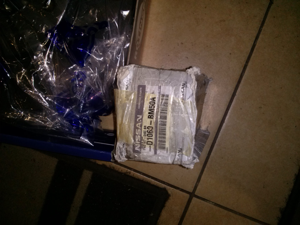 Front brakes, knock sensor, radiator fans… — Nissan Primera (P11), 2 л ...