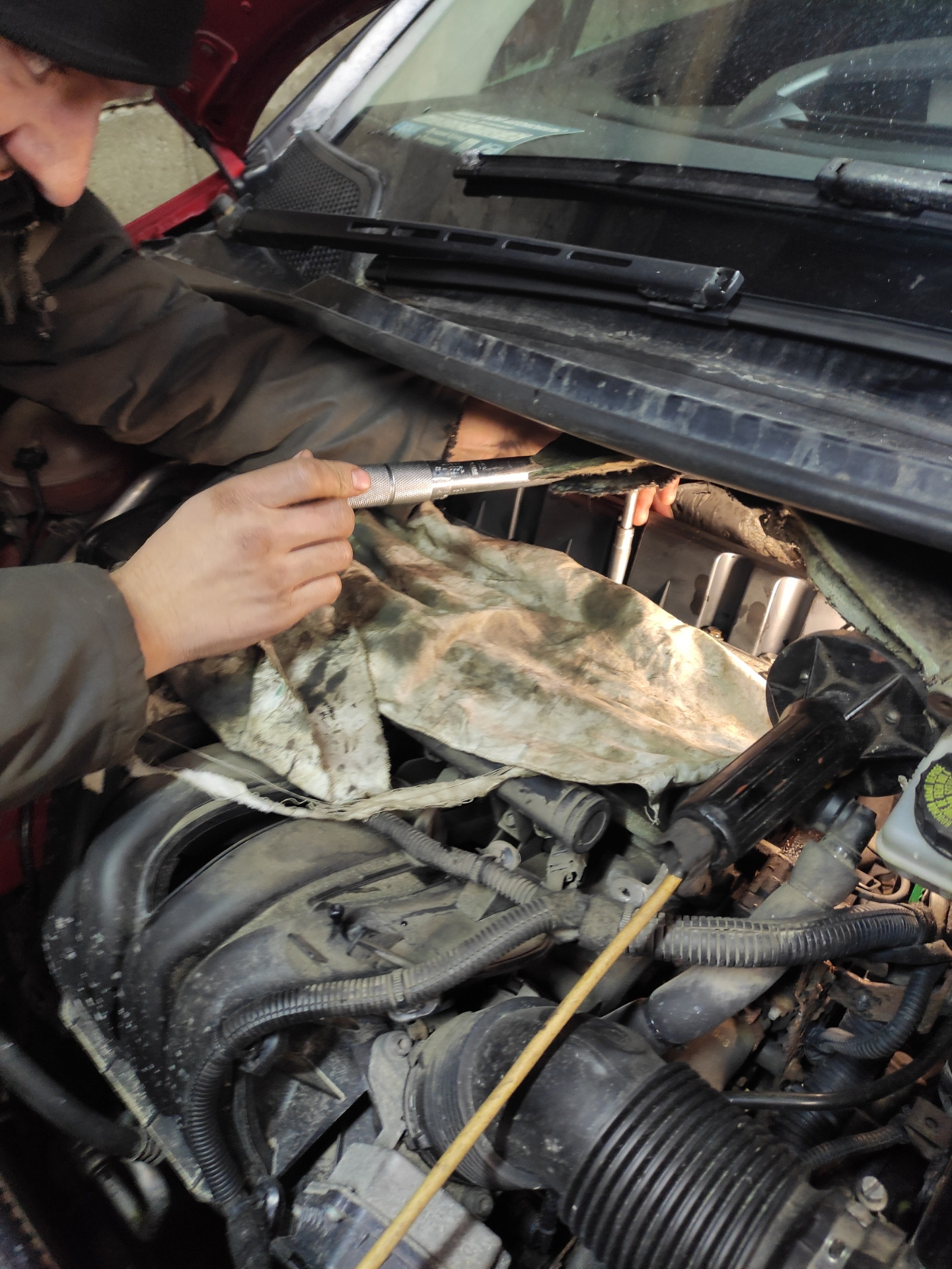 Очередная замена масла. Переход на Prista ultra 5/40. Замена клапанных ...