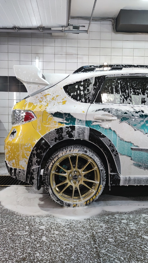 Наклейки на шины. — Subaru Impreza XV, 2 л, 2010 года | наблюдение | DRIVE2