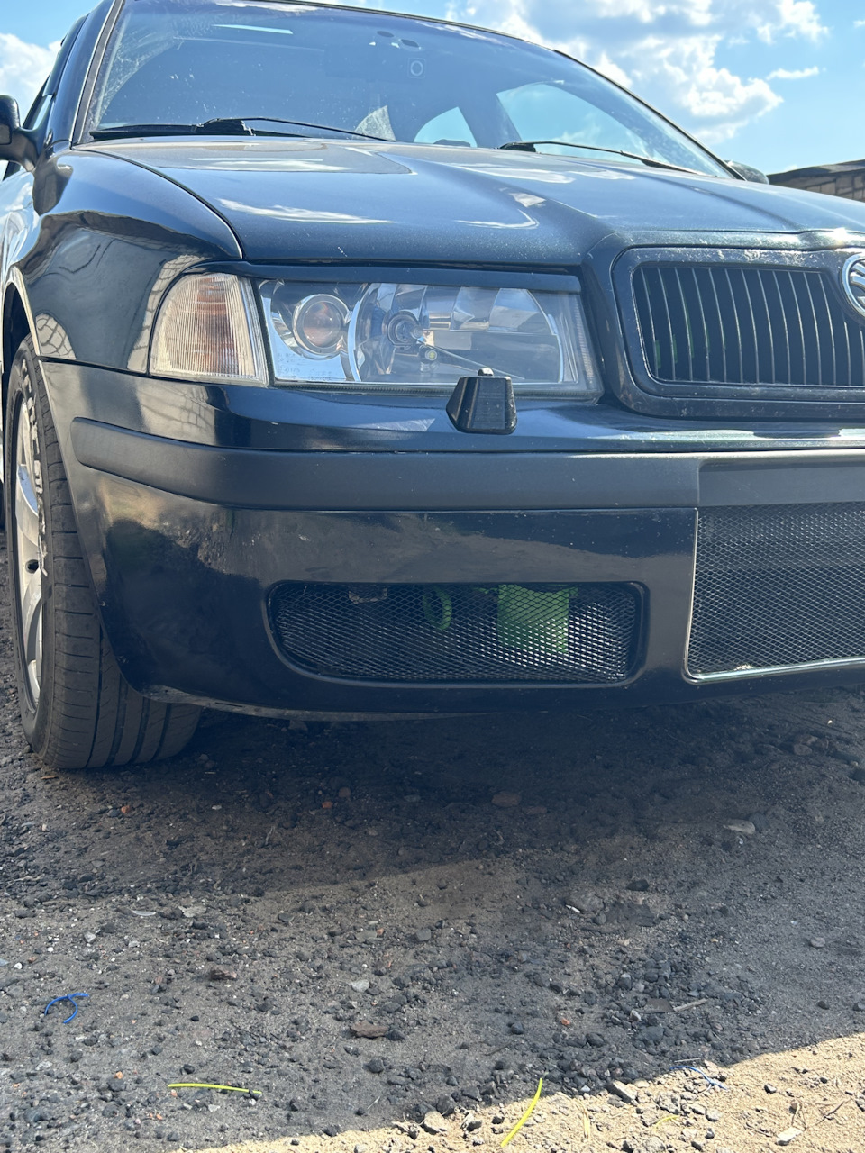Бампер, от рестайлинга в дорест часть 2 — Skoda Octavia A4 Mk1, 1,6 л ...