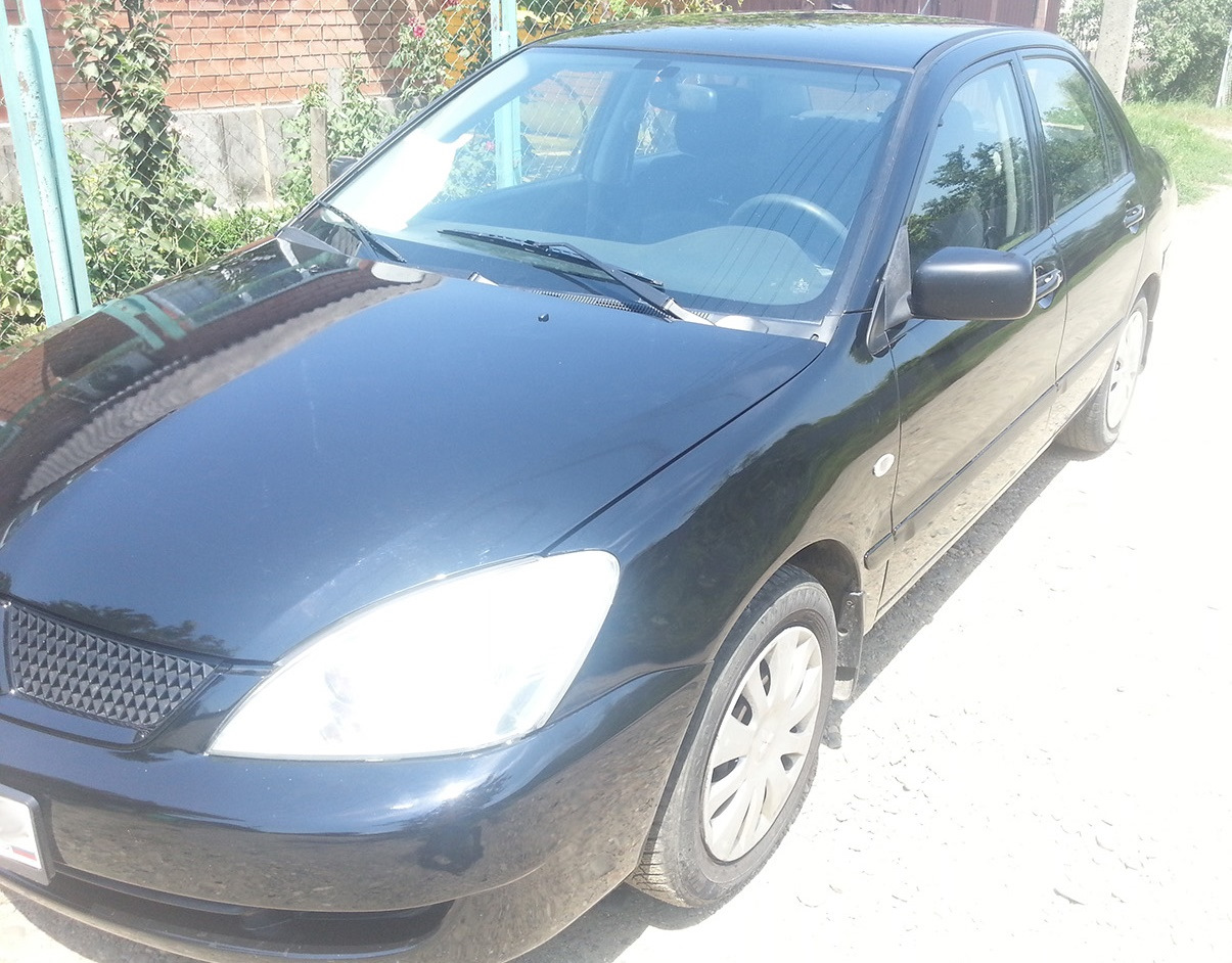 03. Закисший болт крепления переднего крыла. — Mitsubishi Lancer IX, 1 ...