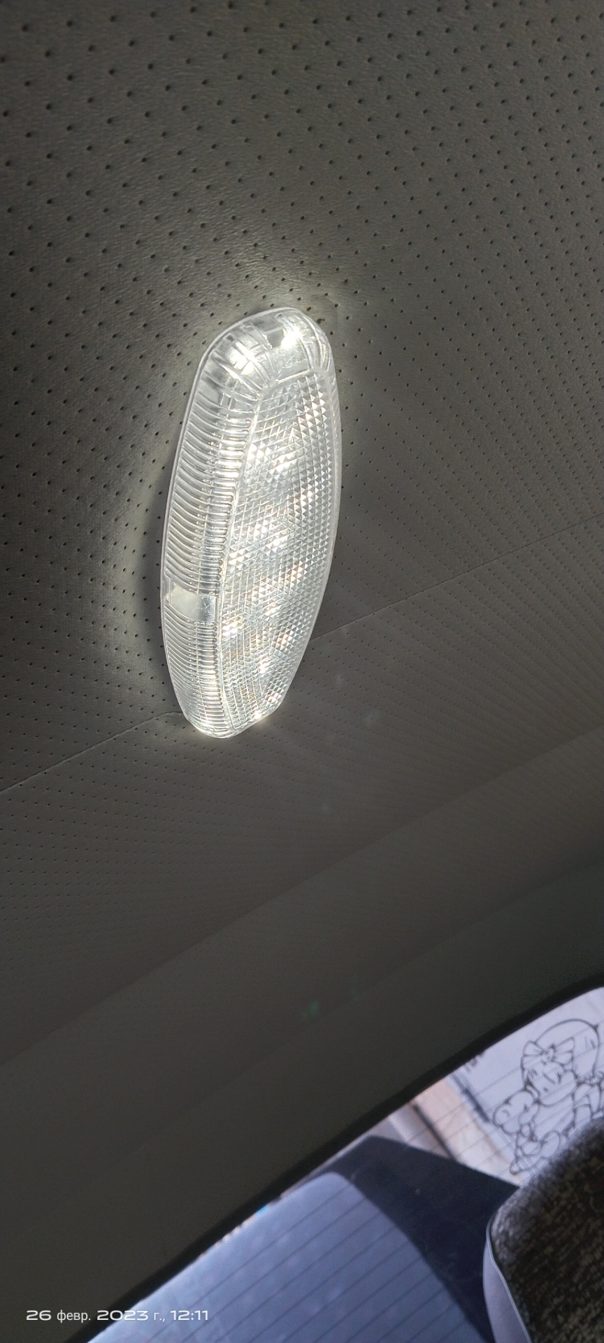 Плафон салона. — ГАЗ 2410, 2,5 л, 1991 года | аксессуары | DRIVE2