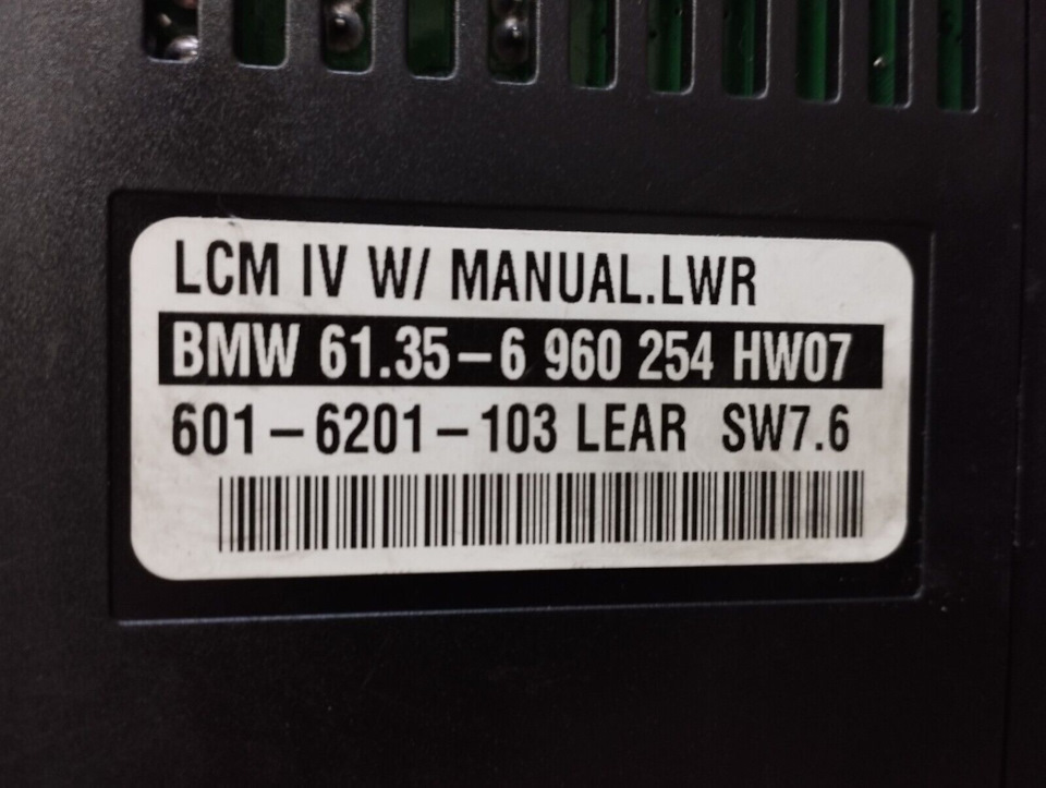 Поменял блок LCM с версии 3Б на 4ую — Проблемка — BMW 5 series (E39), 2 ...