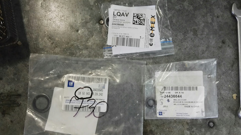 24436644 SEAL, A/C REFRIG SERV GM | Запчасти на DRIVE2