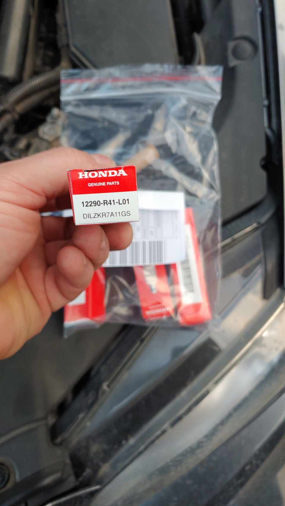 12290R41L01 Свеча зажигания Honda | Запчасти на DRIVE2