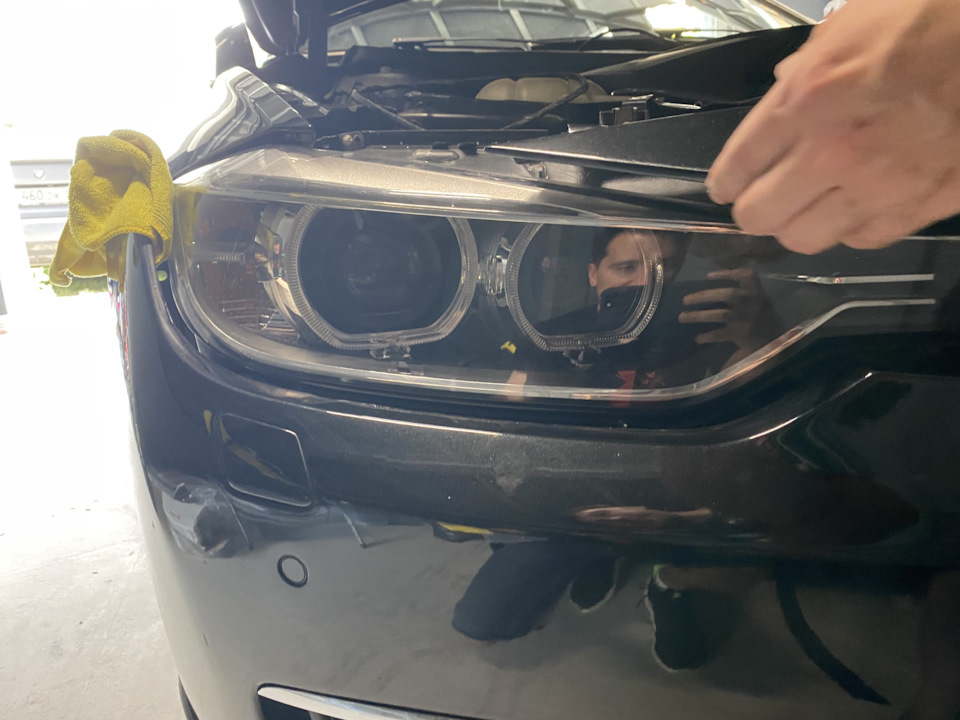 Опция (S5A2A) Светодиодные фары — Установка — BMW 3 series (F30), 3 л ...