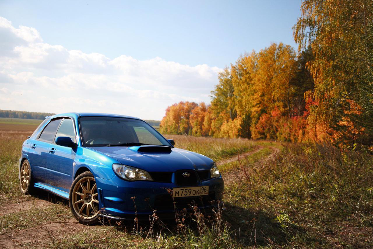Осенние фото SUBARU 2023 (часть 1) — Subaru Impreza WRX (GD/GG), 2 л, 2002 года | фотография ...