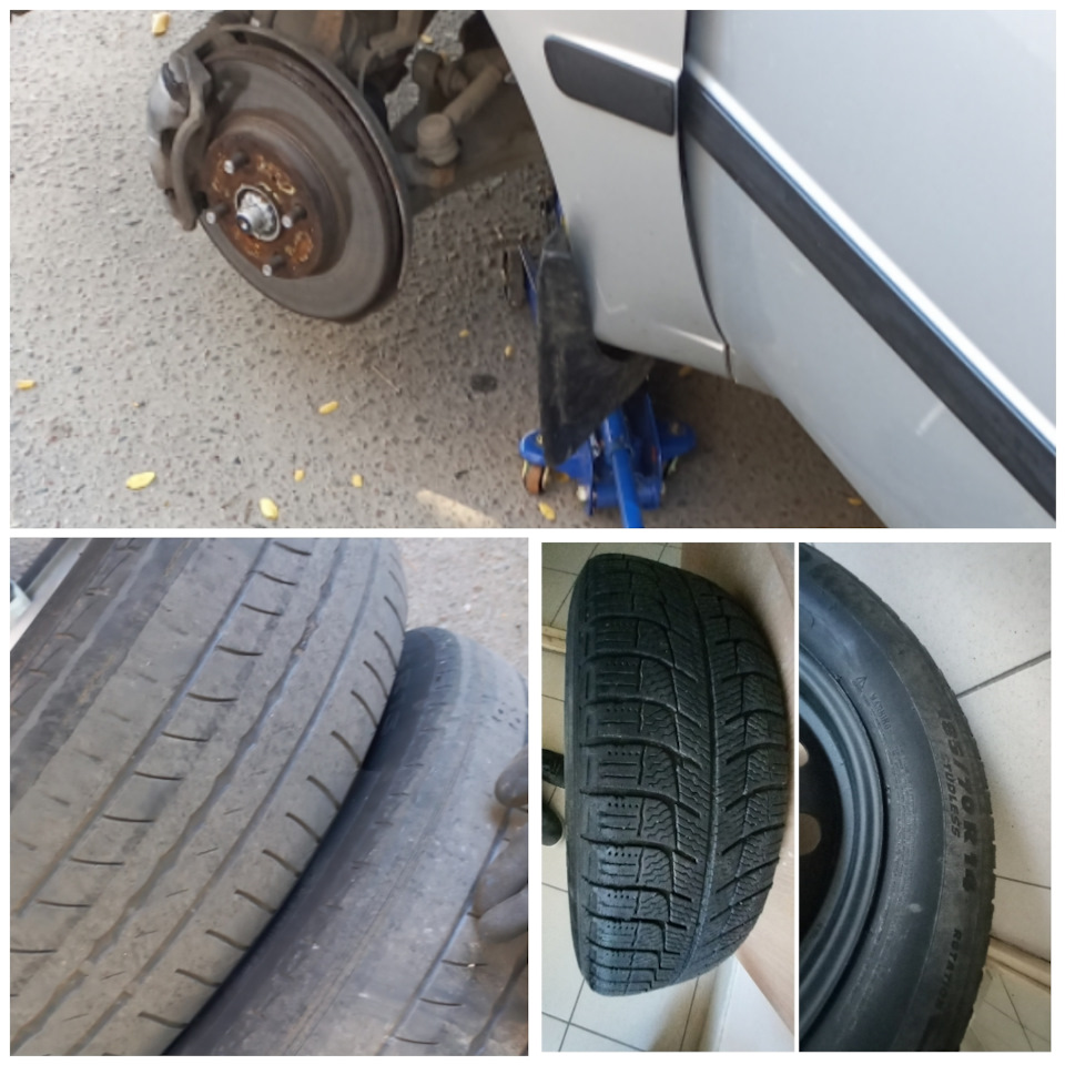 Колеса м&s итог + переобувка переда на осень 23г. — Toyota Corolla (110 ...