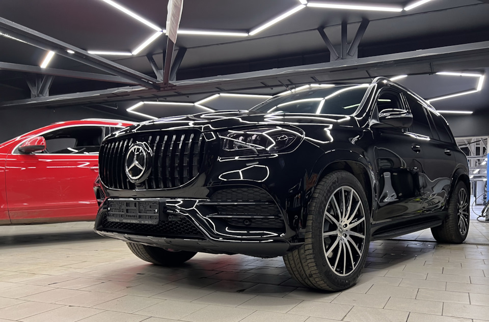 Антихром для GLS в 167 кузове — BGTWorkshop на DRIVE2