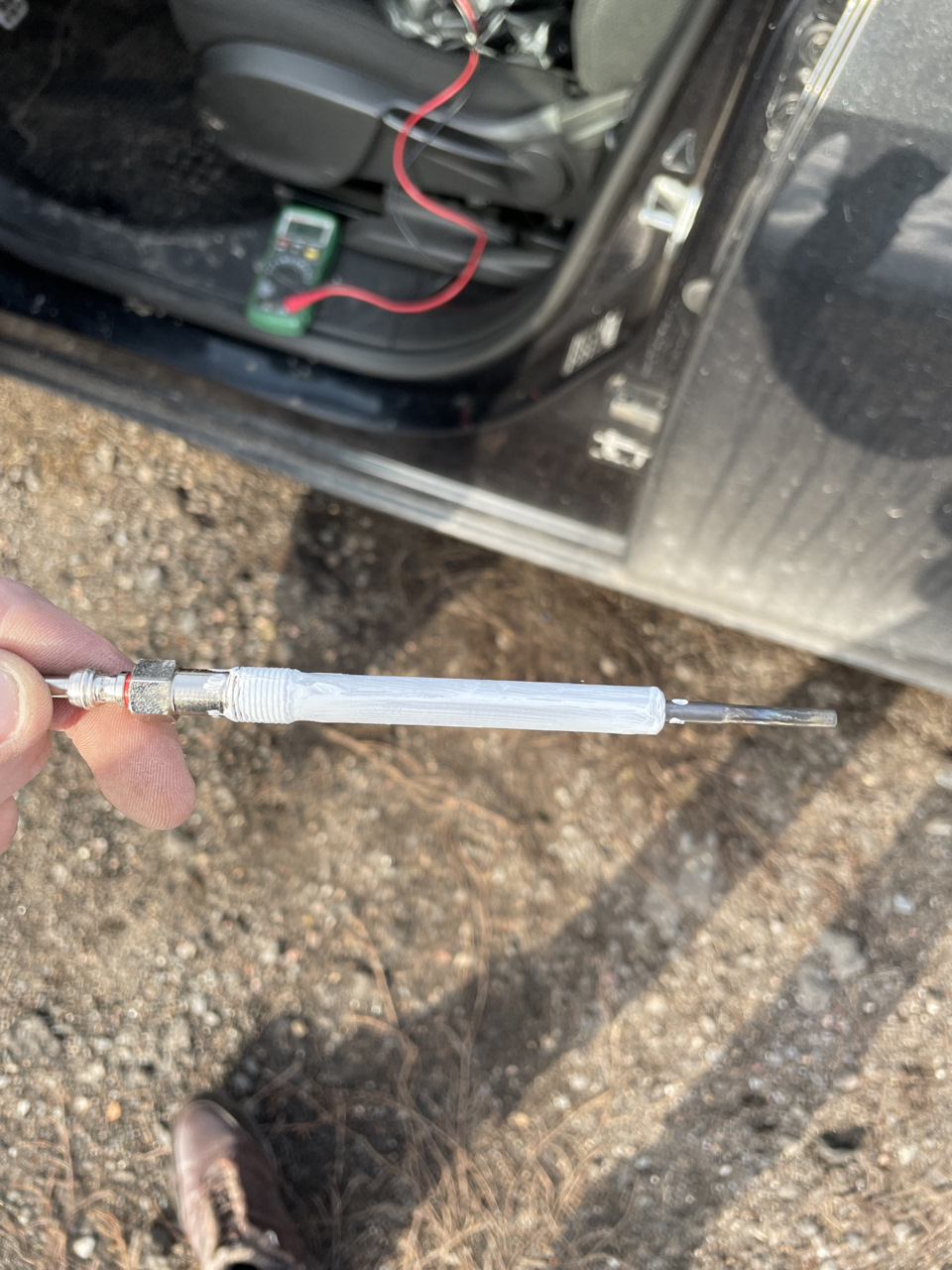 P0671 Замена свечи накаливания с датчиком давления на обычную — Opel ...