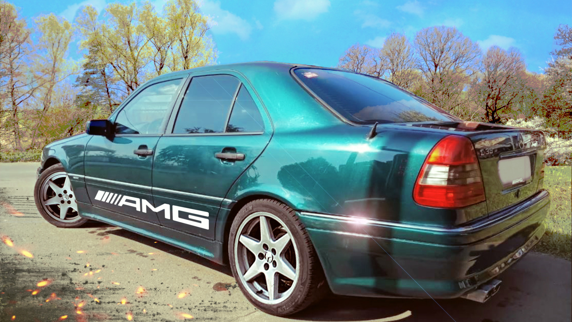 Мерседес W202 C36 ///AMG из строго дырявого корыта ! НОВЫЙ ПРОЕКТ ...