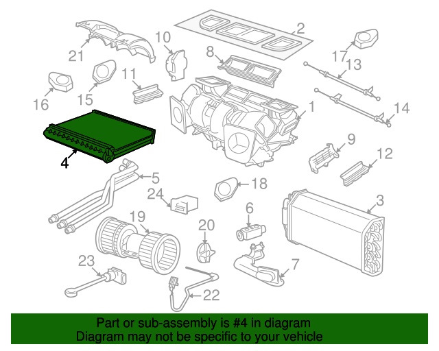 64116971105 Нагревательный элемент с алюм.радиатором BMW | Запчасти на ...