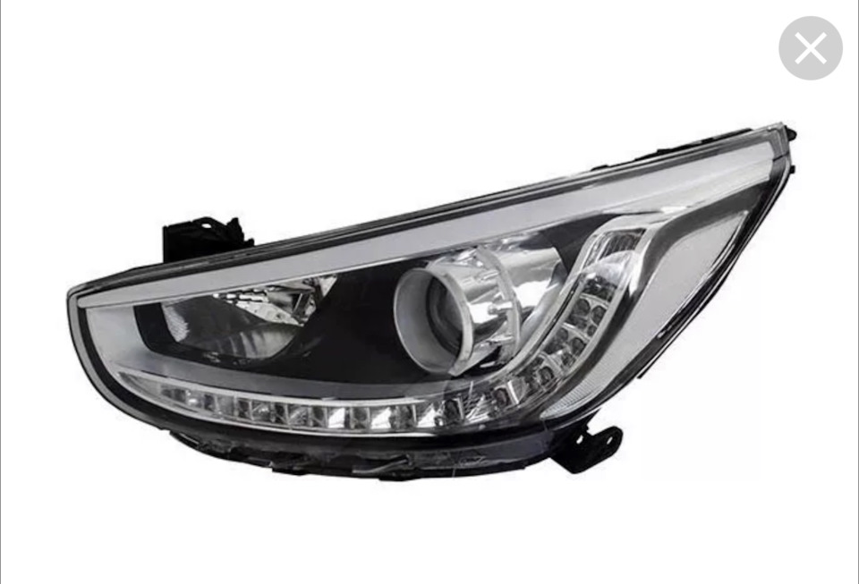 Вопросы по линзовым фарам — Hyundai Solaris (1G), 1,6 л, 2011 года ...