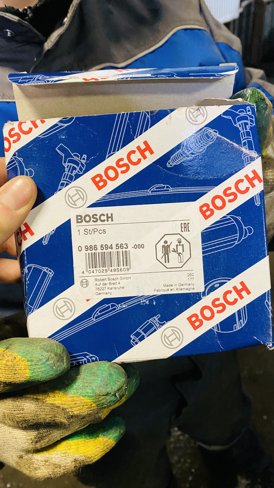 0986594563 Датчик частоты вращения колеса BOSCH | Запчасти на DRIVE2