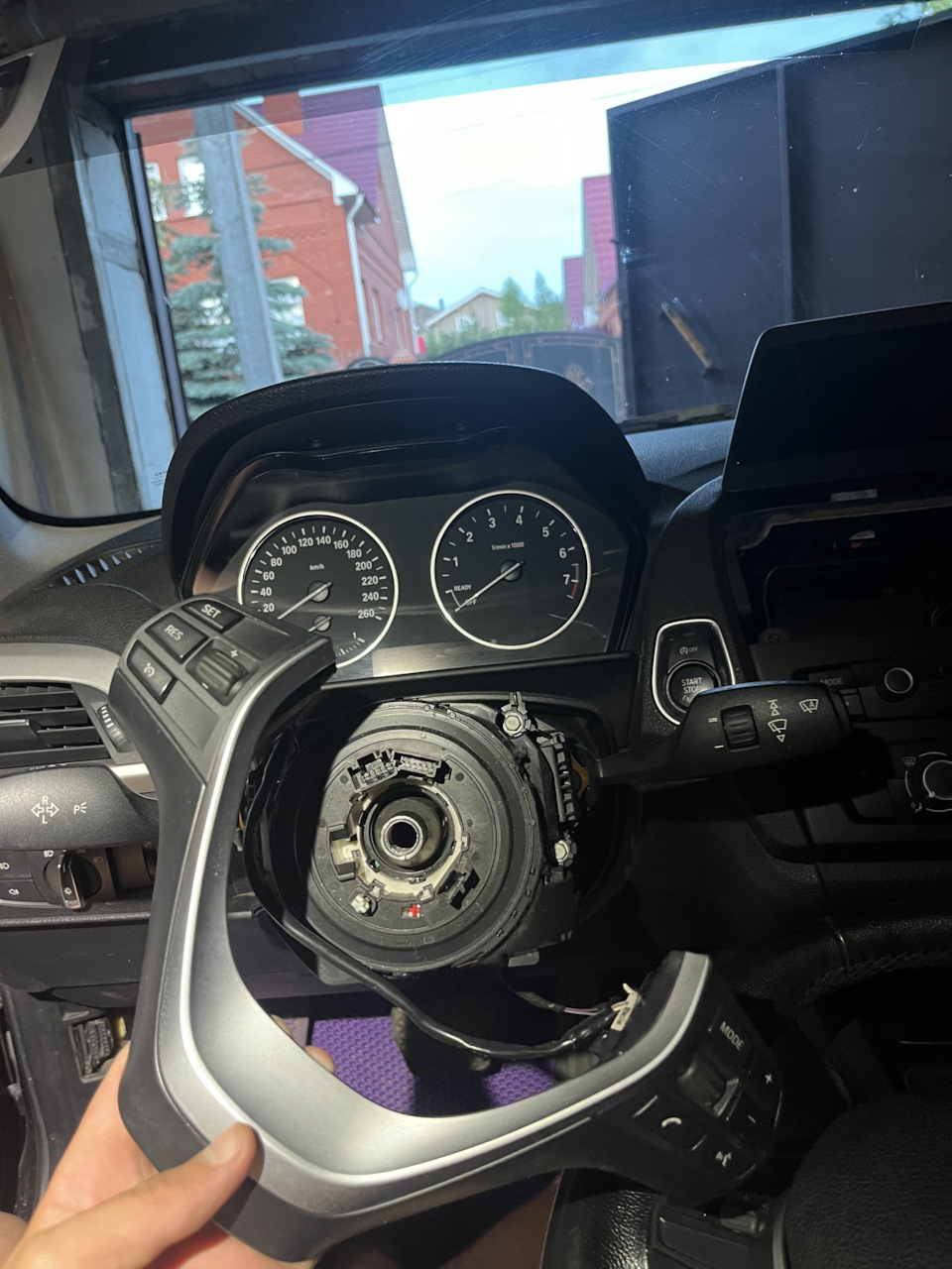 Круиз контроль — BMW 1 series (F21), 1,6 л, 2012 года | тюнинг | DRIVE2