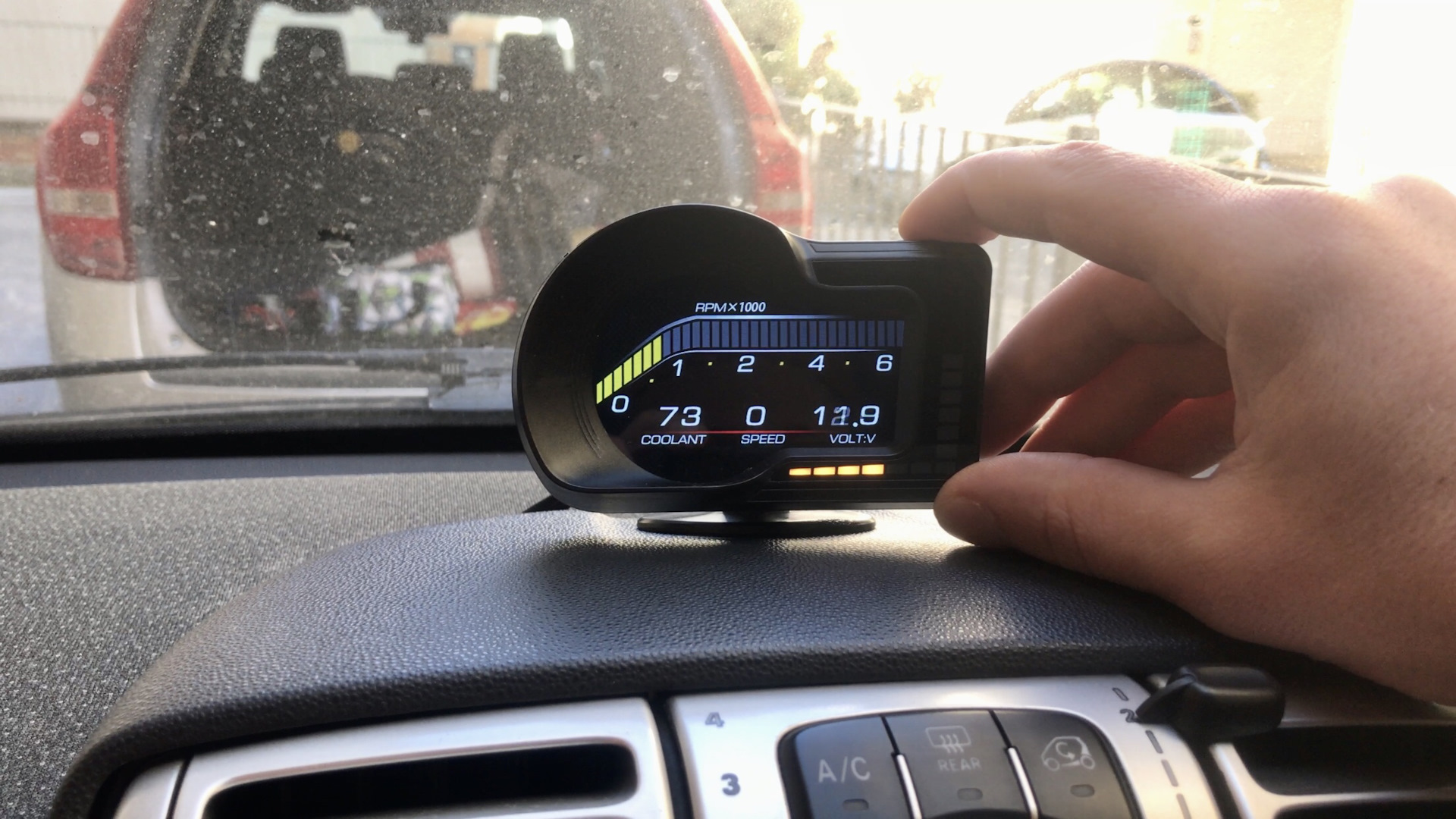 OBD-2 HUD — Smart fortwo (2G), 1 л, 2008 года | аксессуары | DRIVE2