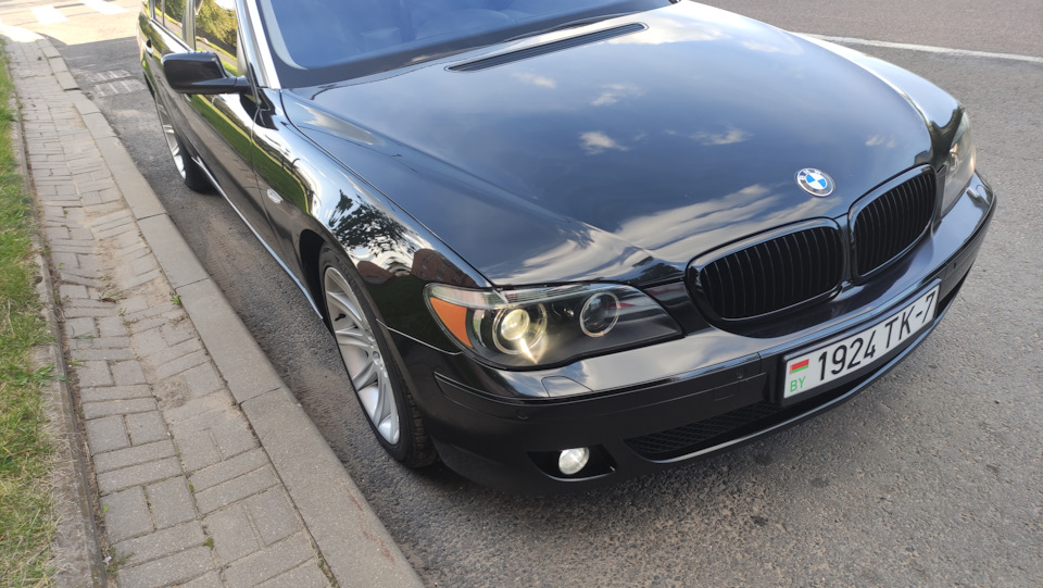 Анти хром продолжение — BMW 7 series (E65/E66), 4,8 л, 2005 года | стайлинг | DRIVE2