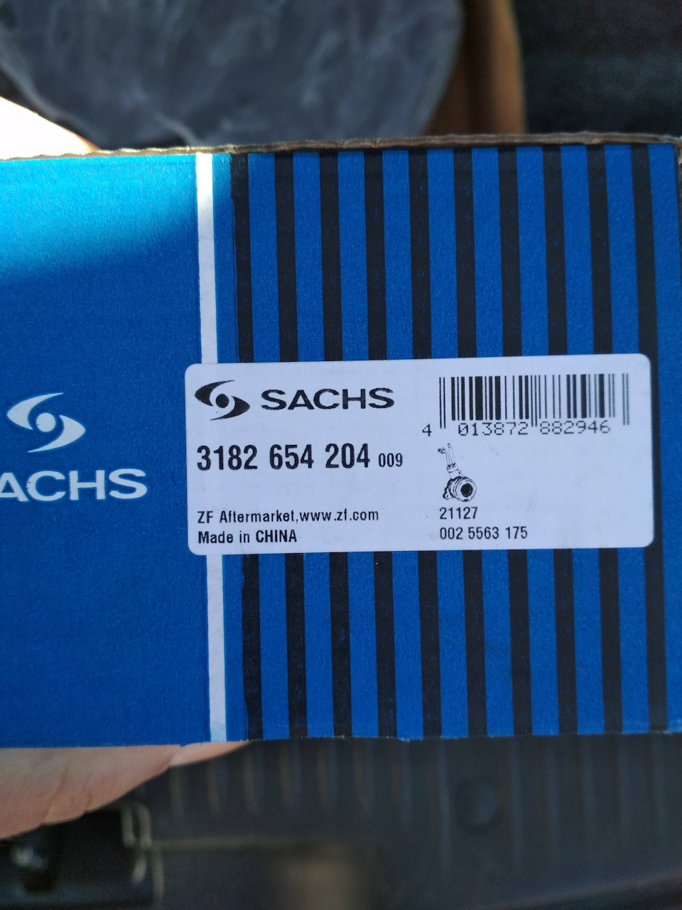 3182654204 Выжимной подшипник SACHS | Запчасти на DRIVE2