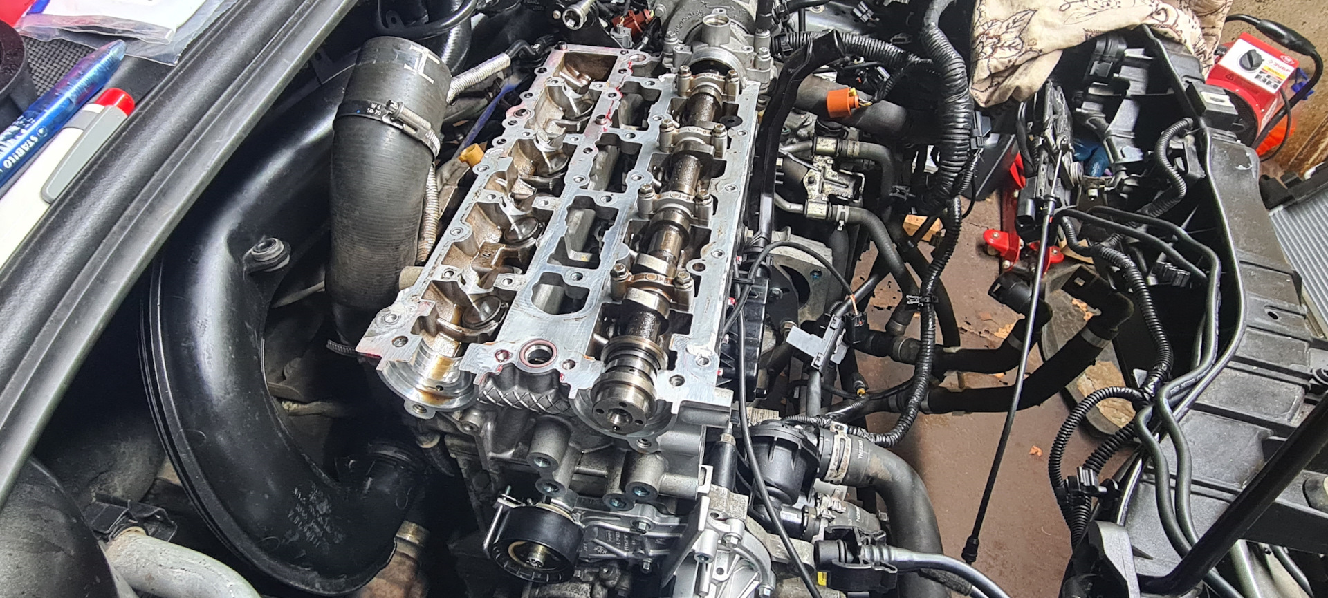 Замена распредвала повторная разборка движка — Ford Focus Wagon III, 1 ...