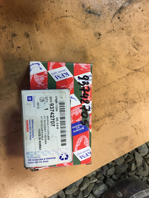 93742707 Вкладыши шатунные STD для Chevrolet Aveo/Lacetti/Nubira/Optima ...