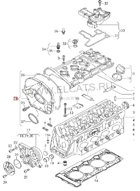 WHT007212B Уплотнительное кольцо VAG | Запчасти на DRIVE2