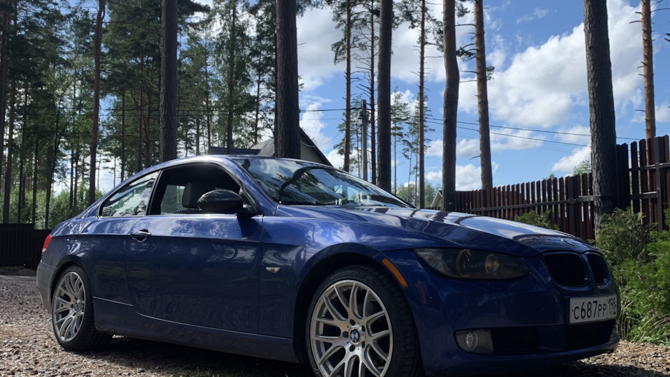 Стартовый прогон — BMW 3 series Coupe (E92), 2,5 л, 2007 года | визит на сервис | DRIVE2