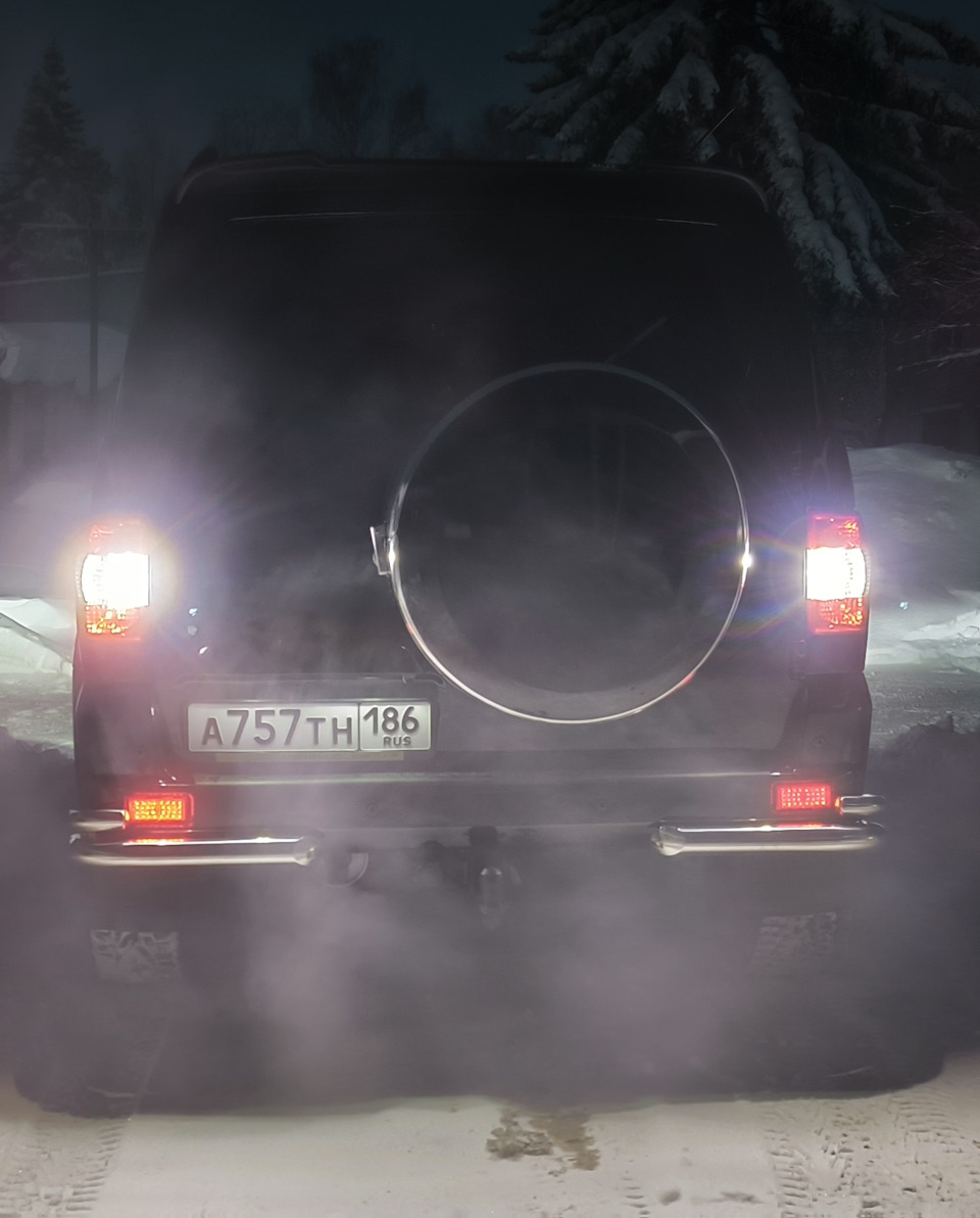 LED-лампы заднего хода — УАЗ Patriot, 2,7 л, 2021 года | тюнинг | DRIVE2