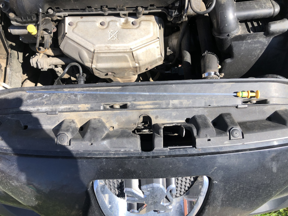 Информативный масляный щуп — Peugeot 308 SW (1G), 1,6 л, 2008 года ...