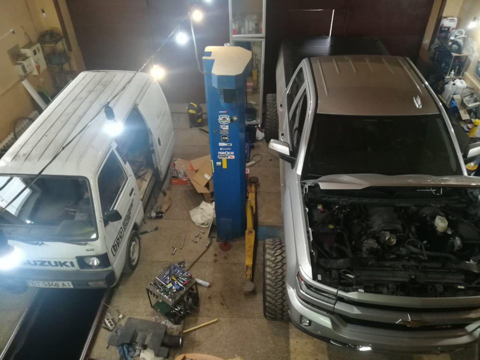 Впуск S&B / маслоулавливатель — Chevrolet Silverado (K2XX), 5,3 л, 2018 ...