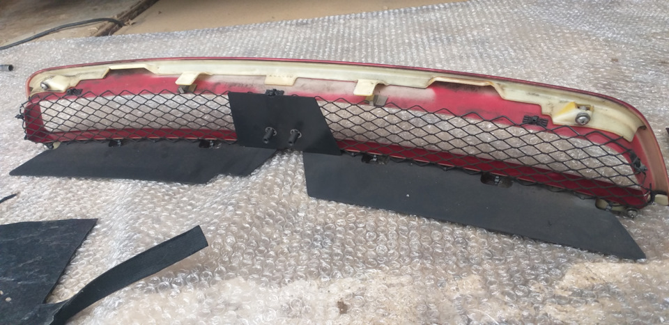 Замена переднего бампера и аксессуар MZ575833 — Mitsubishi Lancer X, 2 ...