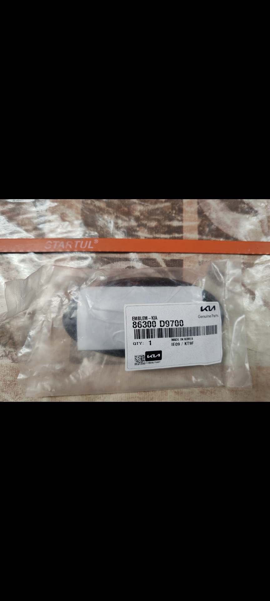 Эмблема KIA от Kia Sportage black edition. — KIA Ceed (2G), 1,6 л, 2014 ...