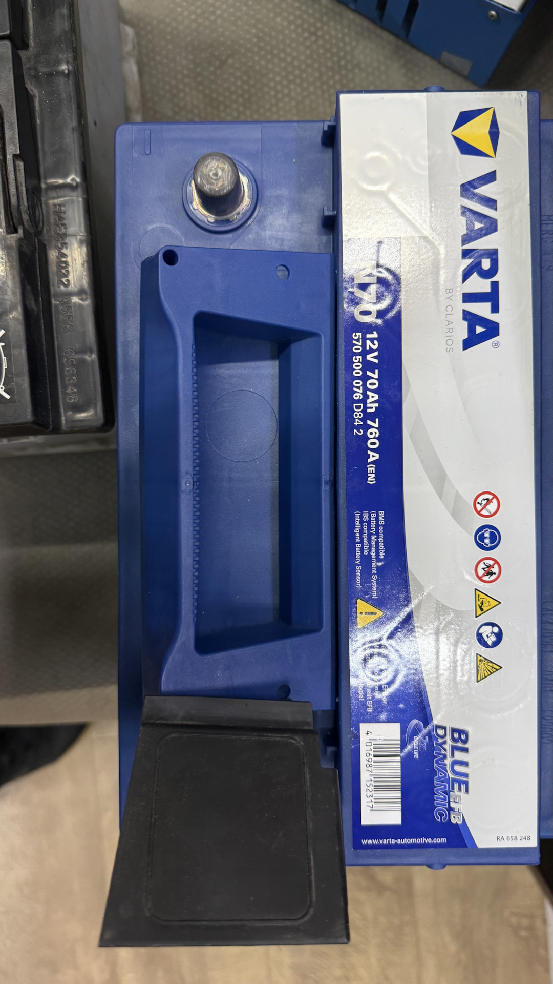 Аккумулятор — Volkswagen Passat Variant (B8), 2 л, 2018 года ...