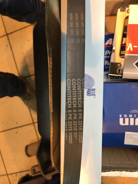 6PK2215 Поликлиновый ремень CONTITECH | Запчасти на DRIVE2