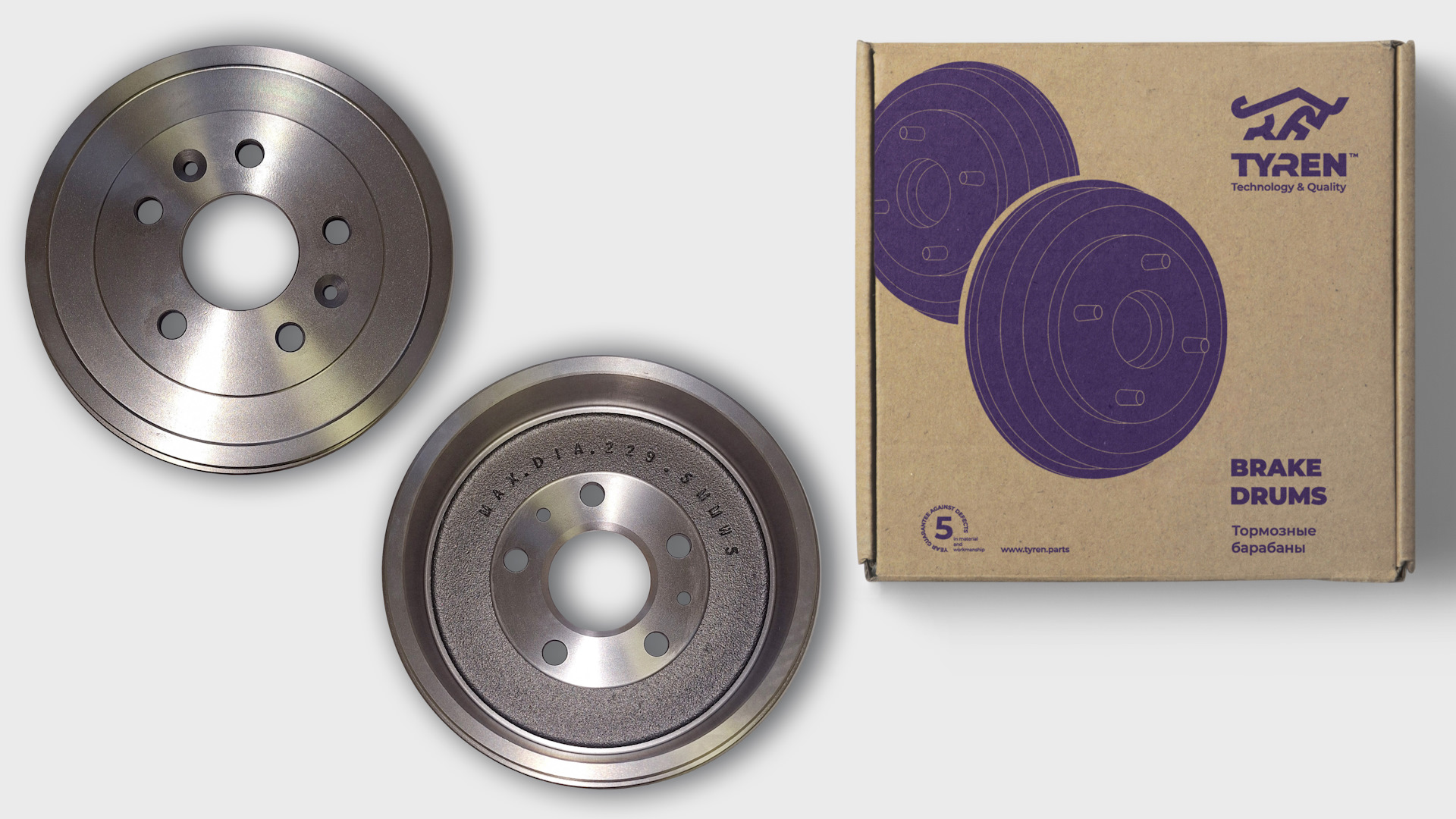 TYREN ЗАПУСТИЛ В ПРОДАЖУ ТОРМОЗНЫЕ БАРАБАНЫ — TYREN на DRIVE2