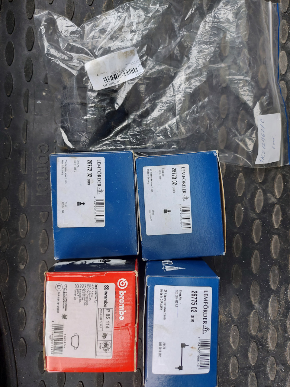 1K0505465AA Тяга стабилизатора задняя VAG | Запчасти на DRIVE2