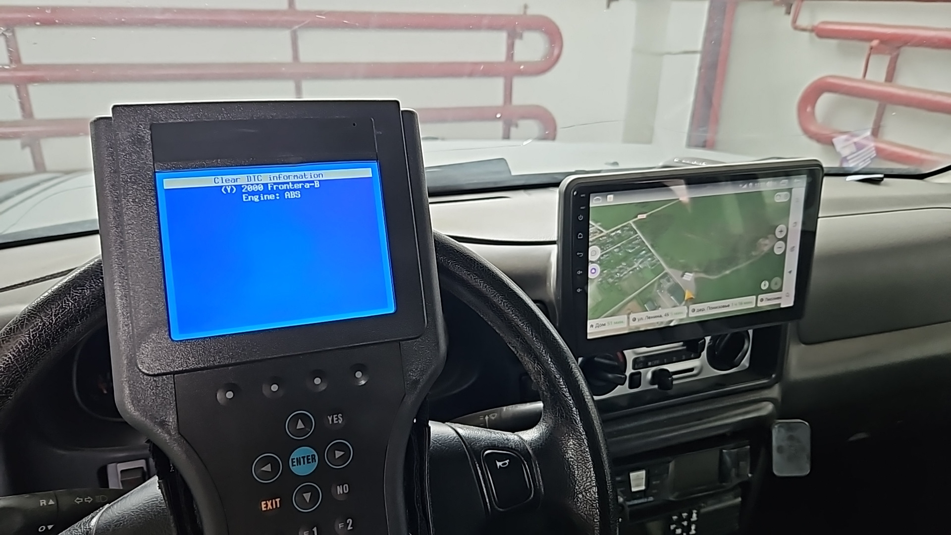 TECH2. OPEL головного мозга. — Opel Frontera B, 2,2 л., 2001 года ...