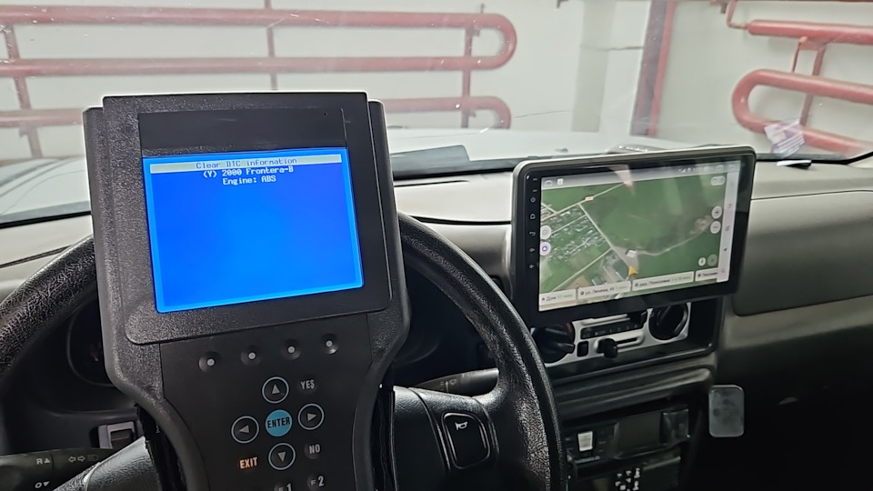 TECH2. OPEL головного мозга. — Opel Frontera B, 2,2 л, 2001 года ...