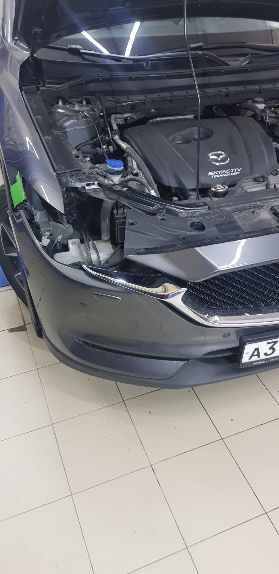 Наконец то, занялся фарой! — Mazda CX-5 (2G), 2,5 л, 2019 года ...