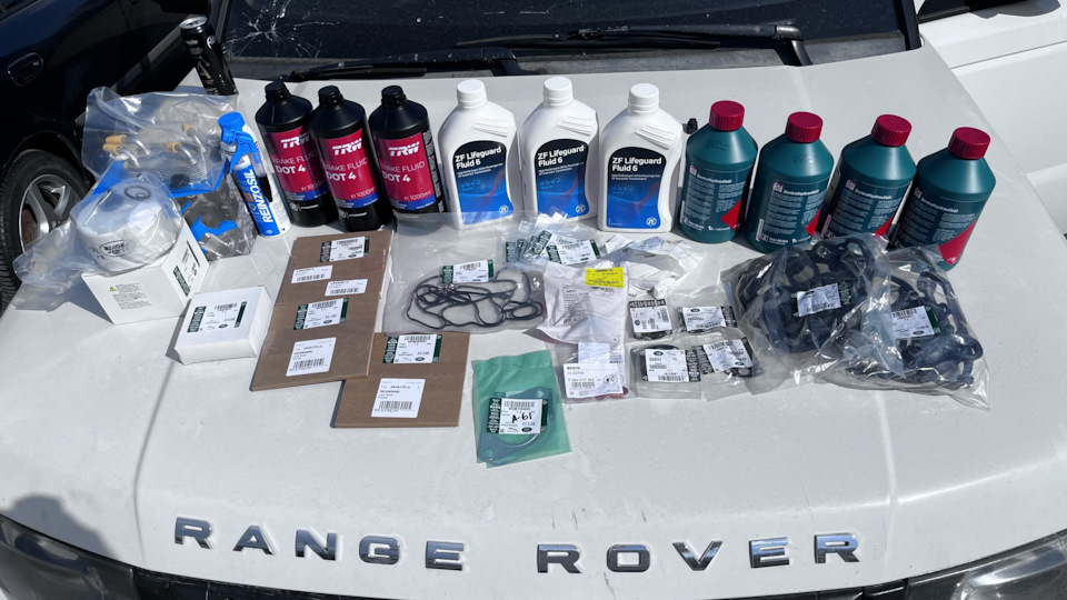 замена мотора 368DT — Land Rover Range Rover Sport (1G), 3,6 л, 2009 ...