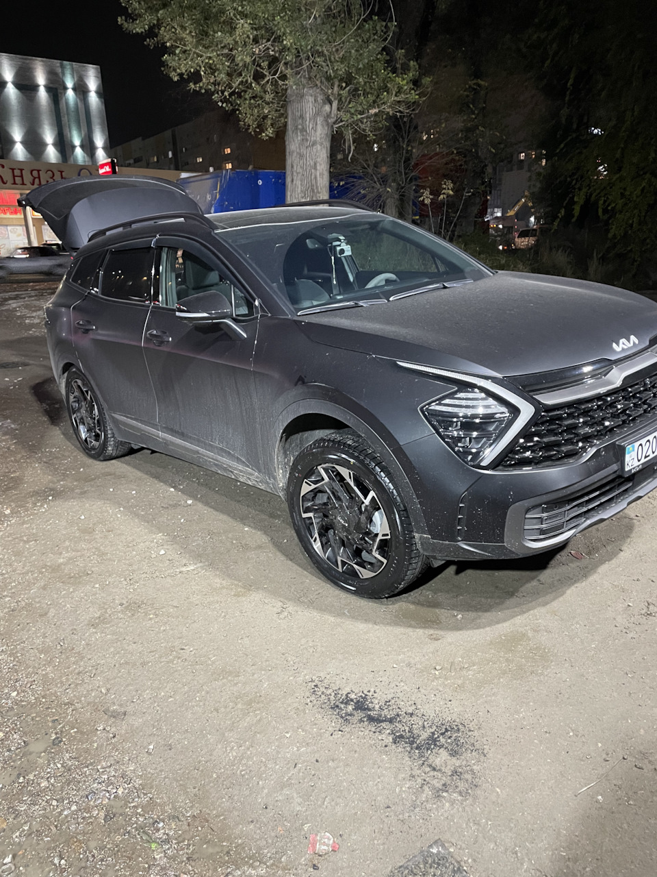 19-Пошел (Зимки) — KIA Sportage (5G), 2,5 л, 2024 года | шины | DRIVE2