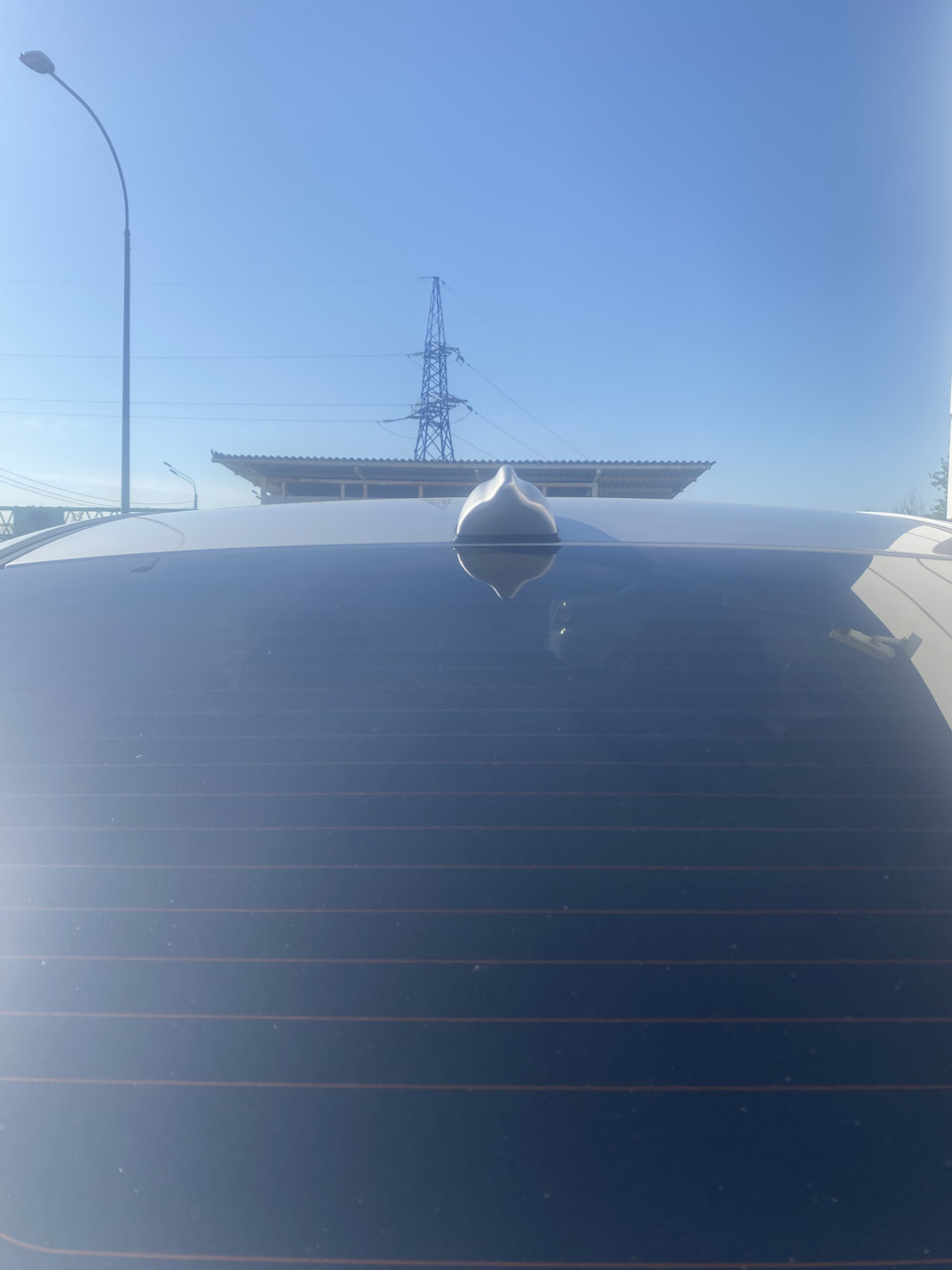 Антенна плавник — Hyundai Solaris (2G), 1,6 л, 2018 года | тюнинг | DRIVE2