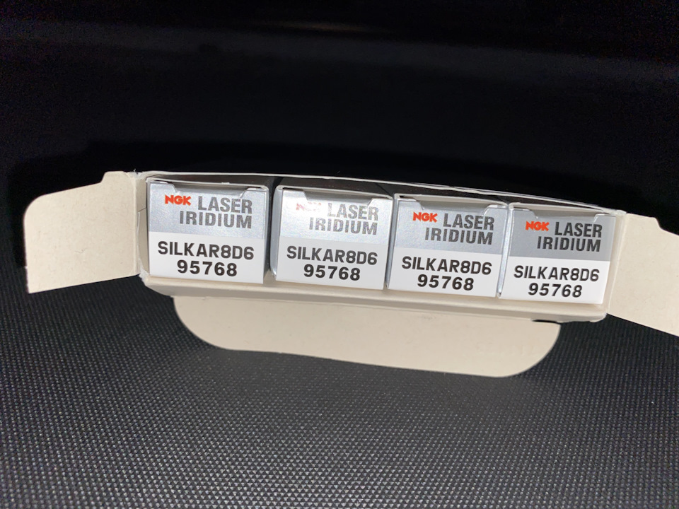 SILKAR8D6 Свеча зажигания 95768 NGK | Запчасти на DRIVE2